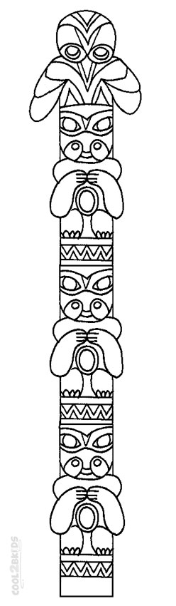 Free Printable Totem Pole Template Printable Templates